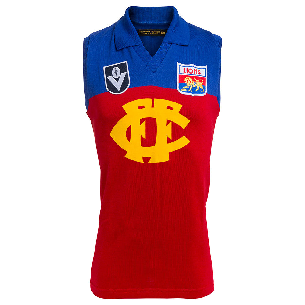 Fitzroy Lions Mens Wool Sleeveless Vintage Jumper – The AFL Store