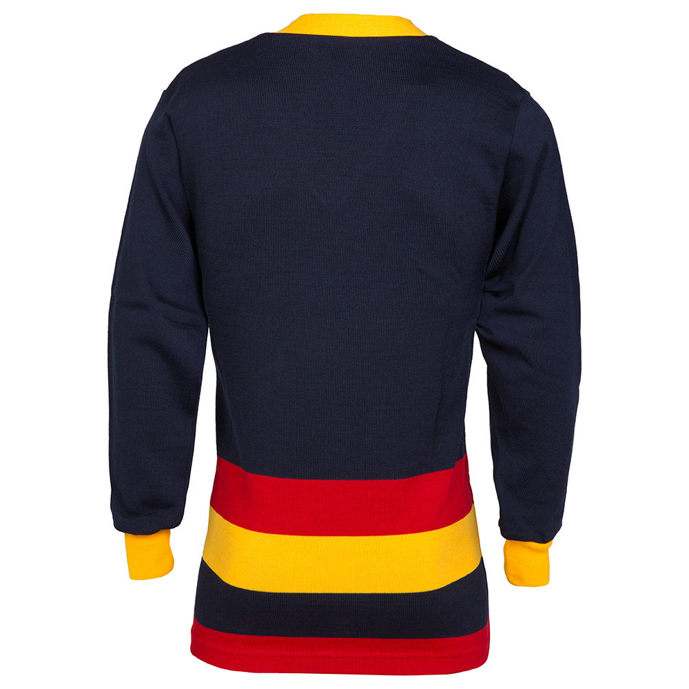 Adelaide Crows Mens Camry 91 Wool Long Sleeve Vintage Jumper – The AFL ...