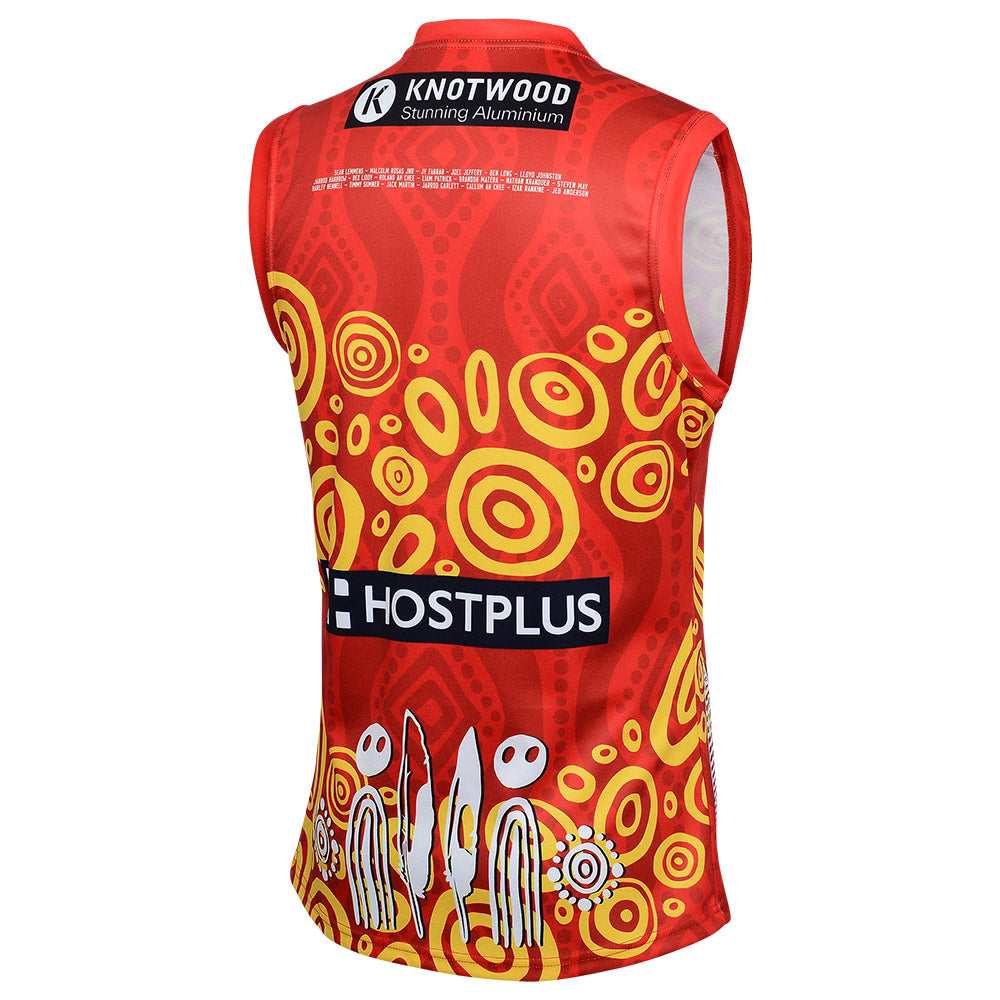 Gold Coast Suns 2024 Authentic Mens Indigenous Guernsey – The AFL Store