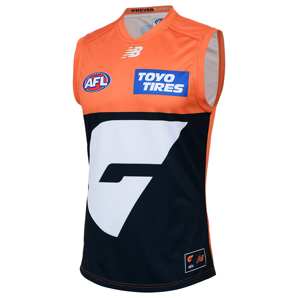 GWS Giants 2025 Authentic Home Guernsey – The AFL Store
