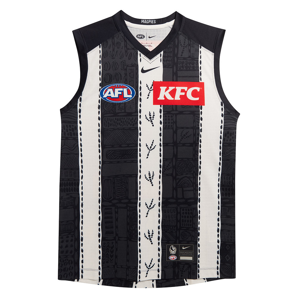 Collingwood 2025 Authentic Adults Indigenous Guernsey – The AFL Store