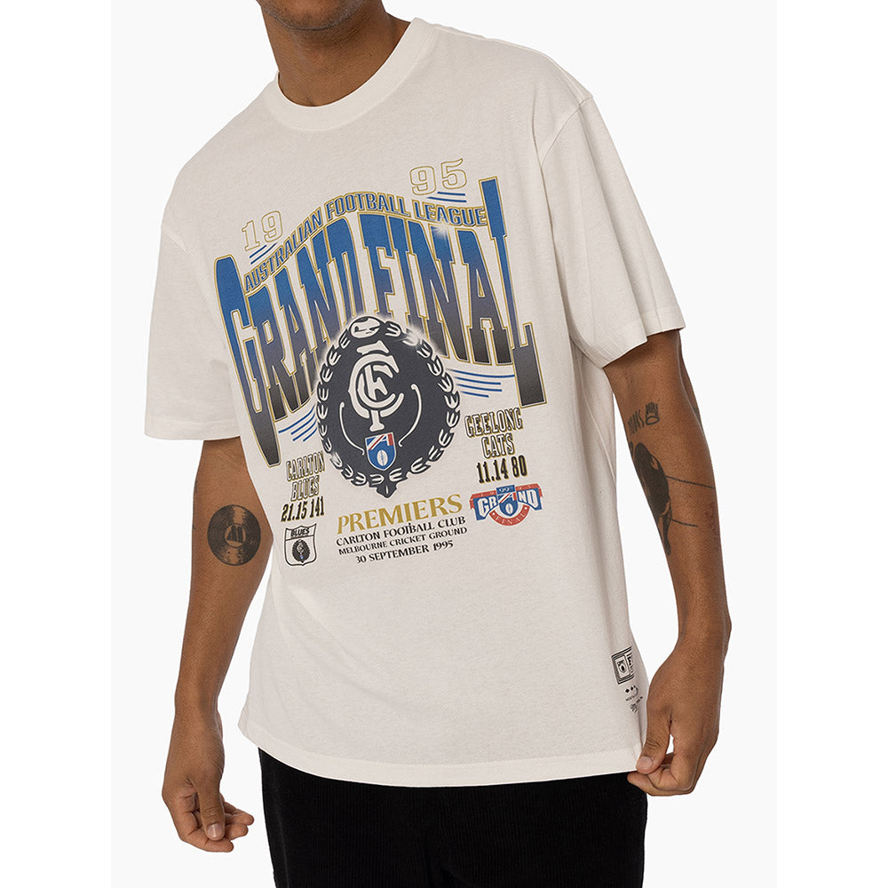 Carlton Mitchell & Ness '95 Grand Final News Tee – The AFL Store