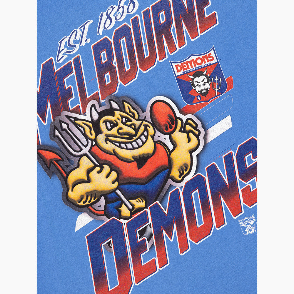 Melbourne Demons Mitchell & Ness Mascot Character Tee – The AFL Store