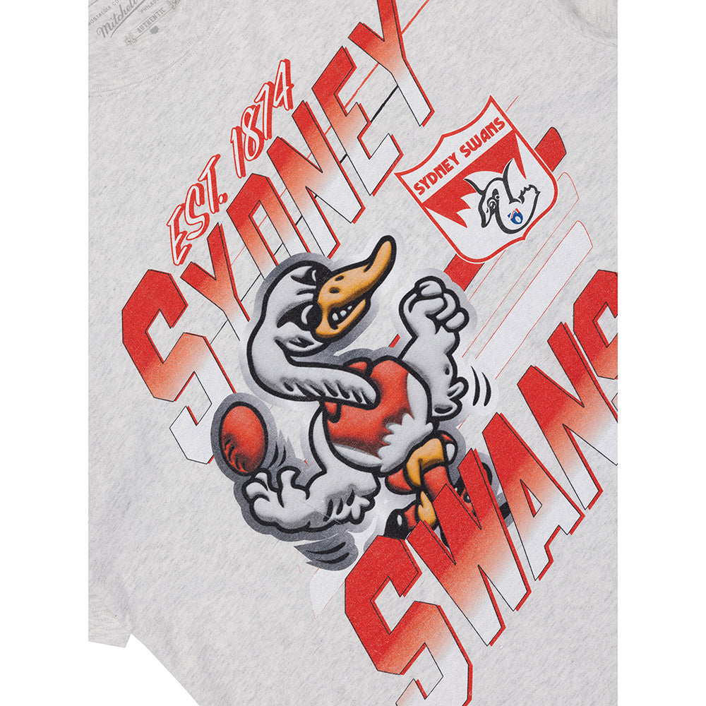 Sydney Swans Mitchell & Ness Mascot Character Youth Tee – The AFL Store