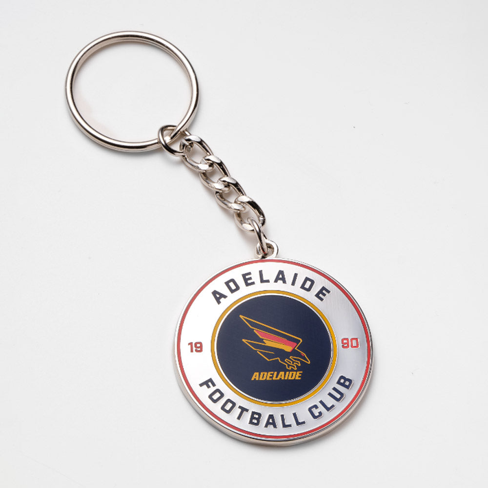 Adelaide Round Logo Keyring – The AFL Store