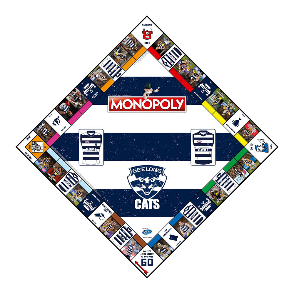 Geelong Cats Monopoly Game – The AFL Store