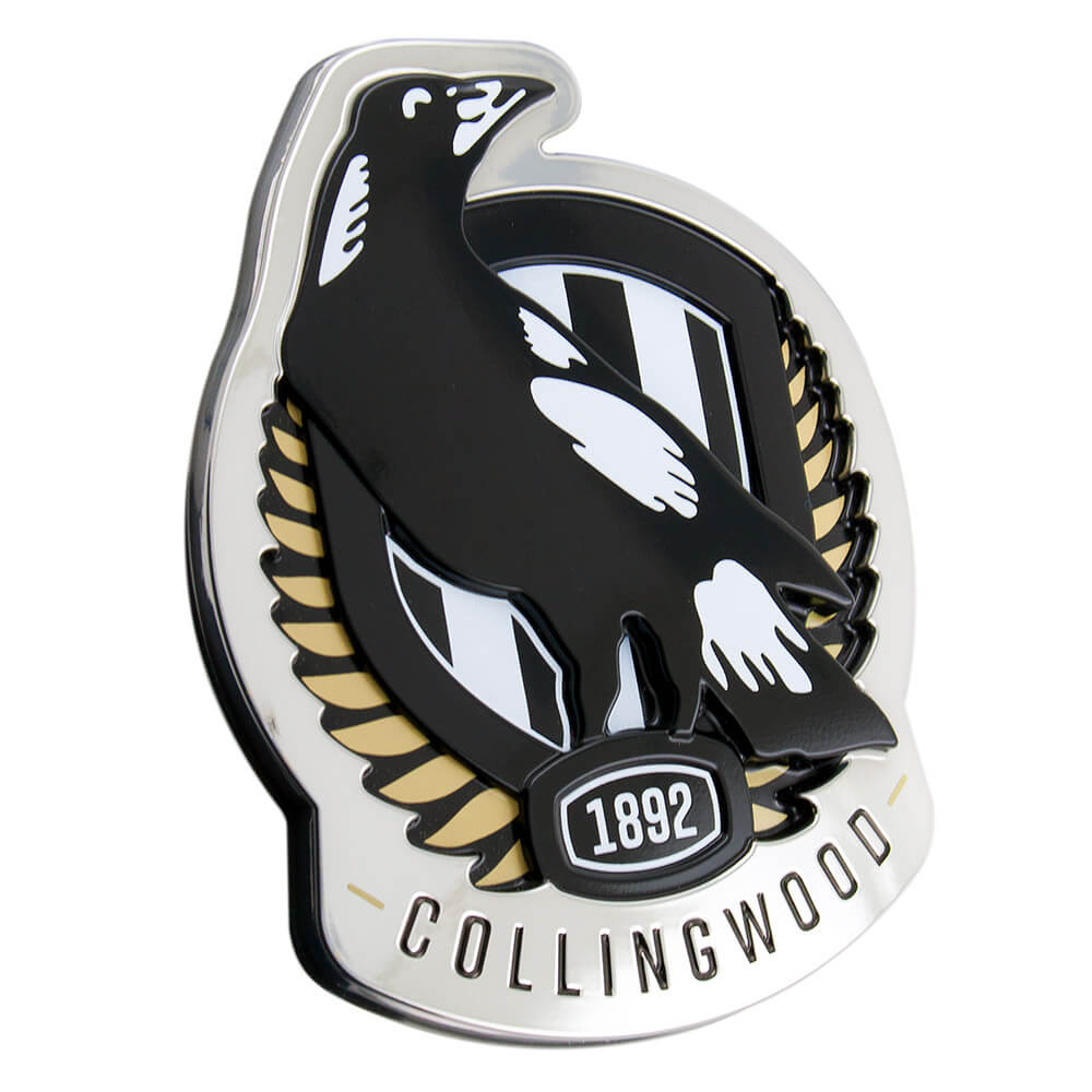 Collingwood 3d Chrome Emblem – The AFL Store