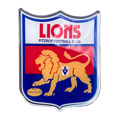Fitzroy Lions Retro Logo Car Decal – The AFL Store