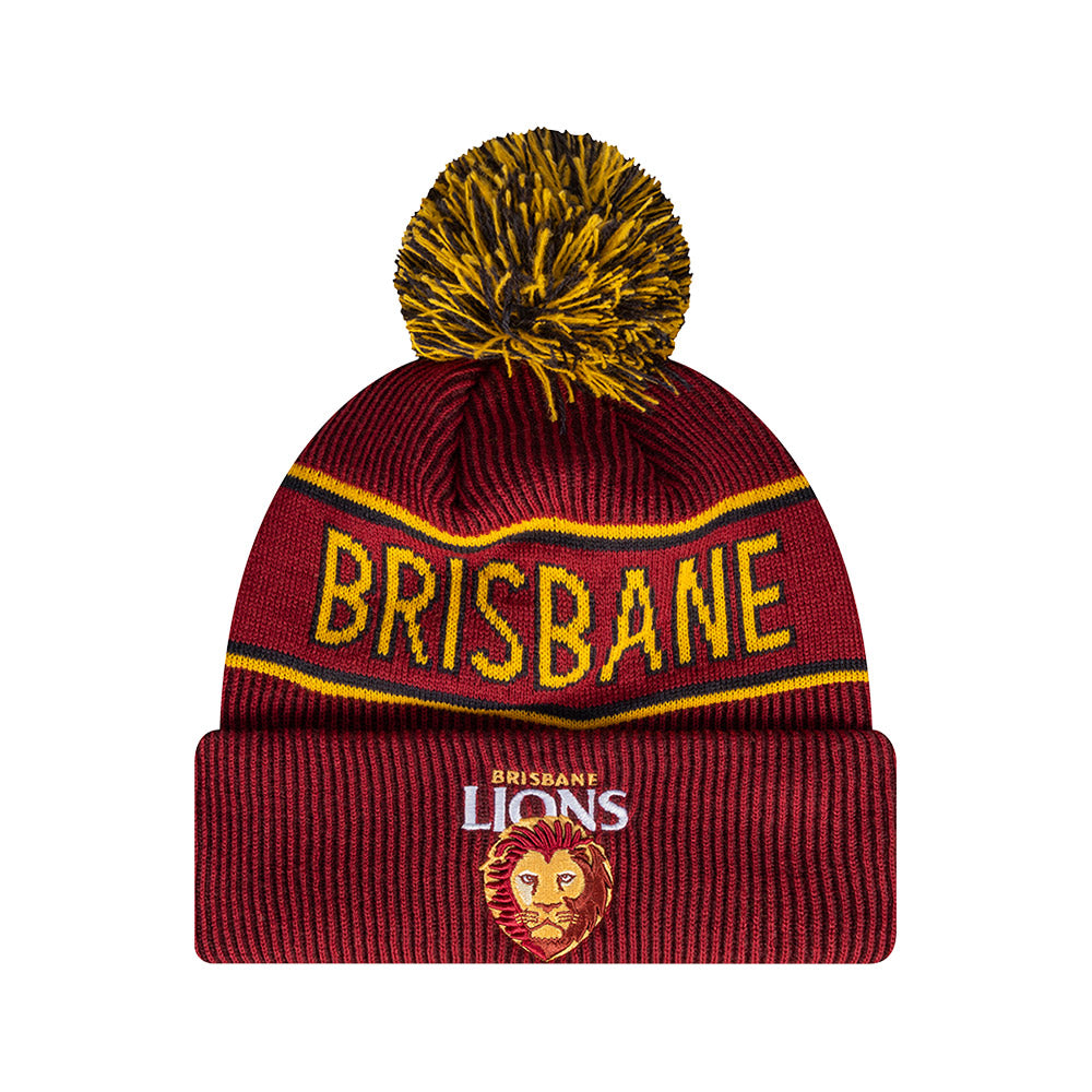 Brisbane Lions New Era 6-Dartcuff Beanie – The AFL Store