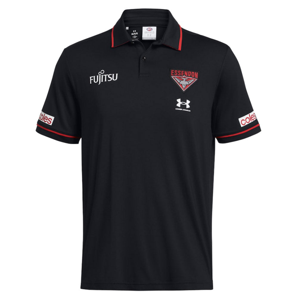 Essendon Bombers 2024 Authentic Mens Media Polo – The AFL Store