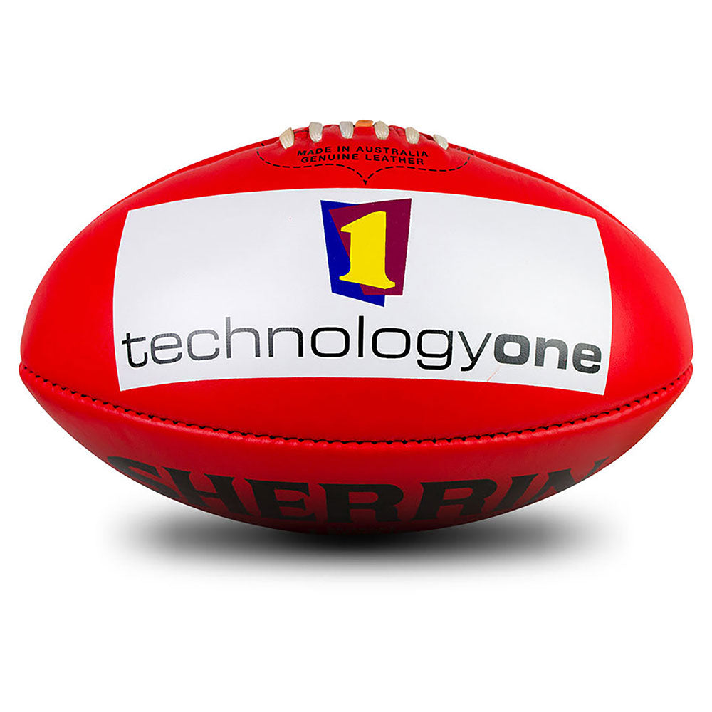 Brisbane Lions Red Official Game Ball – The AFL Store