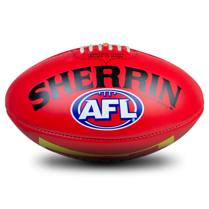 North Melbourne Red Official Game Ball – The AFL Store