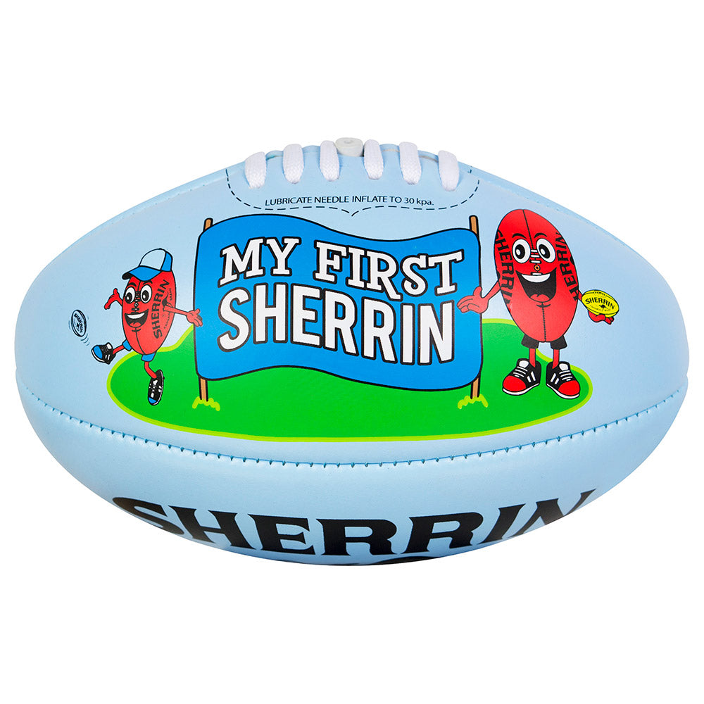 My First Soft Touch Mini Football - Blue – The AFL Store