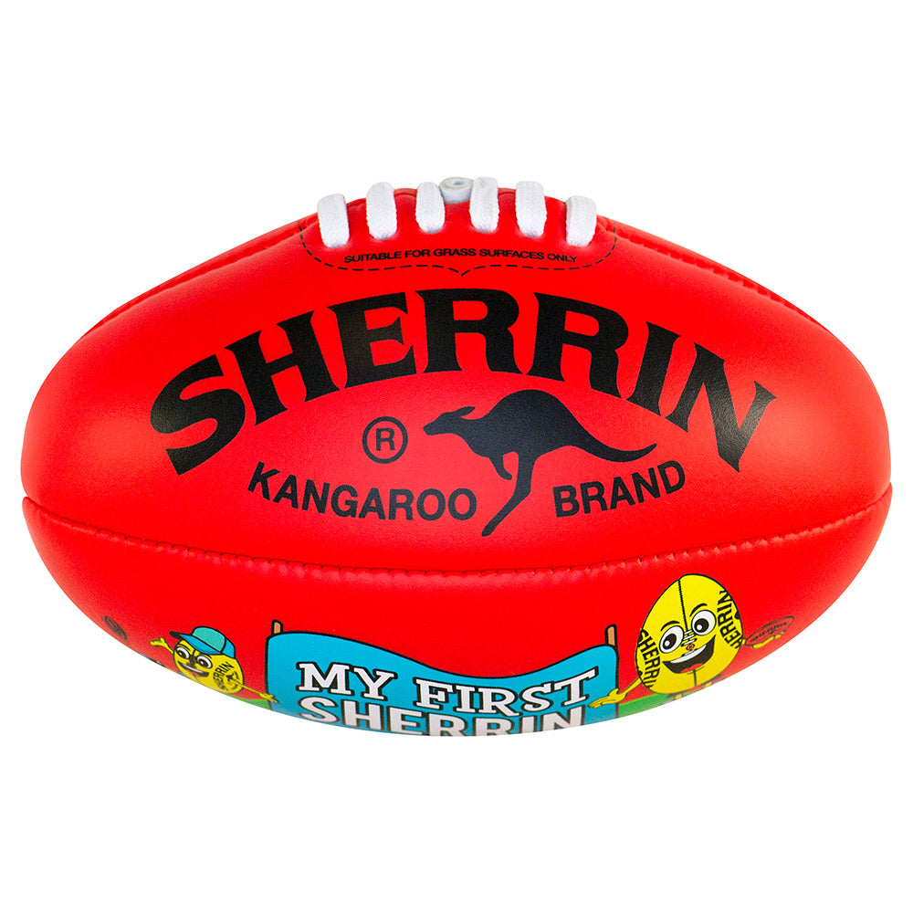 My First Soft Touch Mini Football - Red – The AFL Store