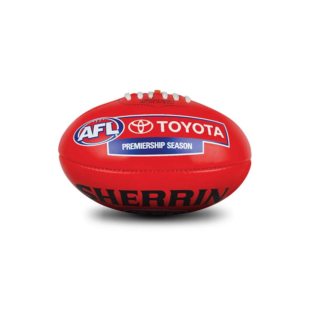 Sherrin Grass Surface Mini Football - Red – The AFL Store