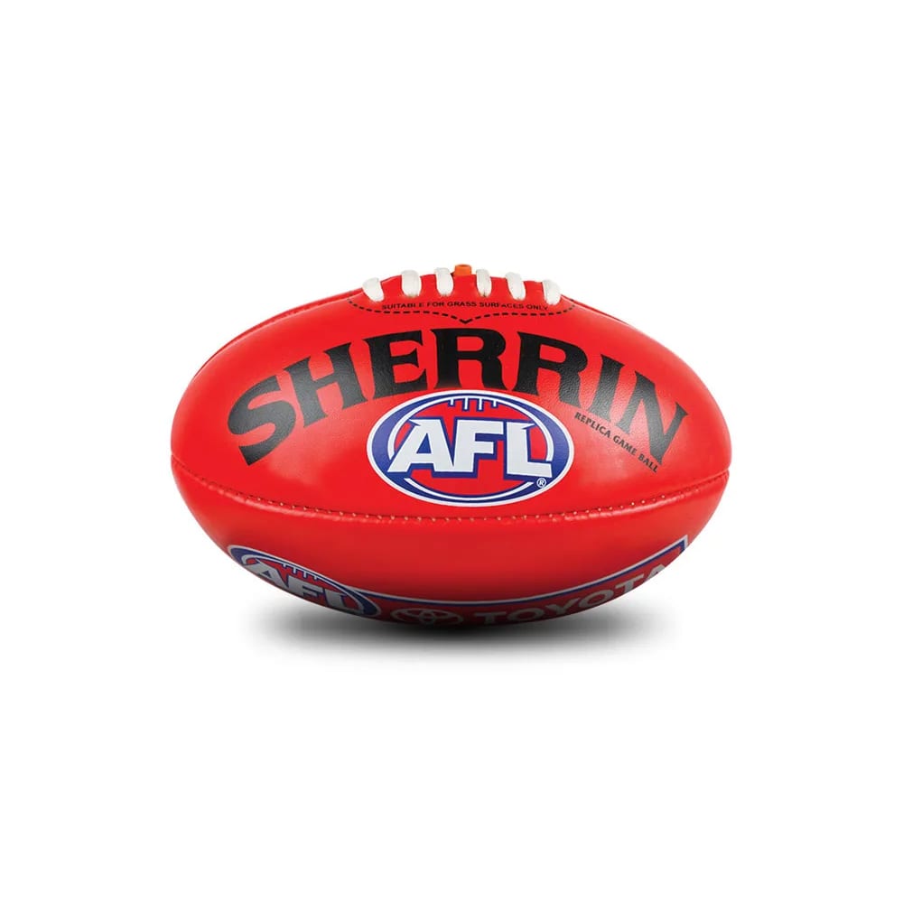 Sherrin Grass Surface Mini Football - Red – The AFL Store