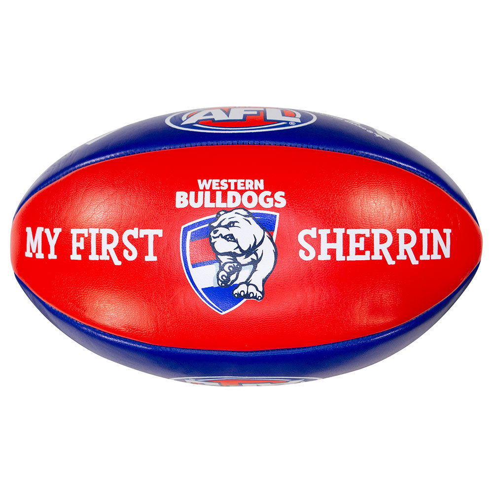 Western Bulldogs Sherrin My First Footy – The AFL Store