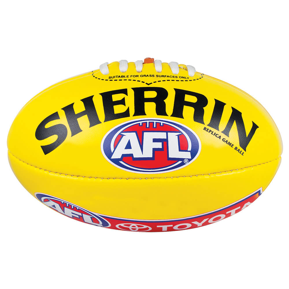 Sherrin Mini Yellow Football – The AFL Store