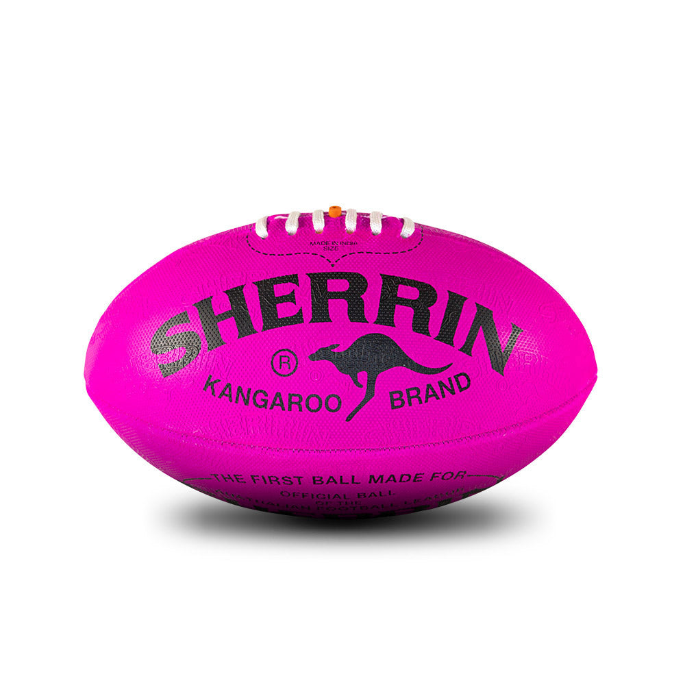Pink Sherrin Synthetic Football – The AFL Store