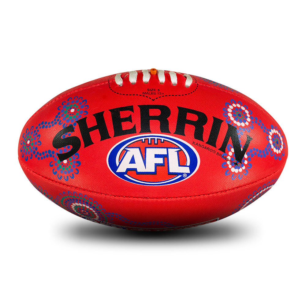 Sherrin Red Indigenous Football – The AFL Store
