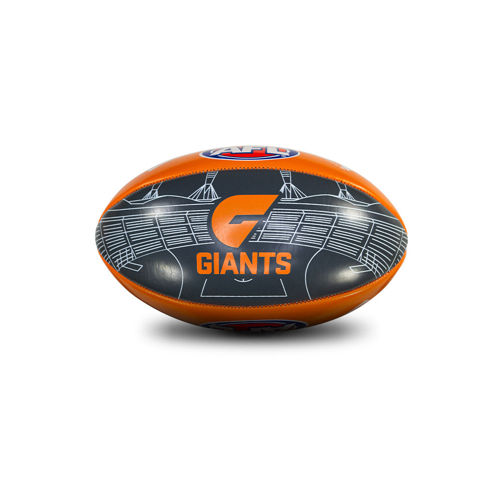 GWS Giants Softie 20cm Football – The AFL Store