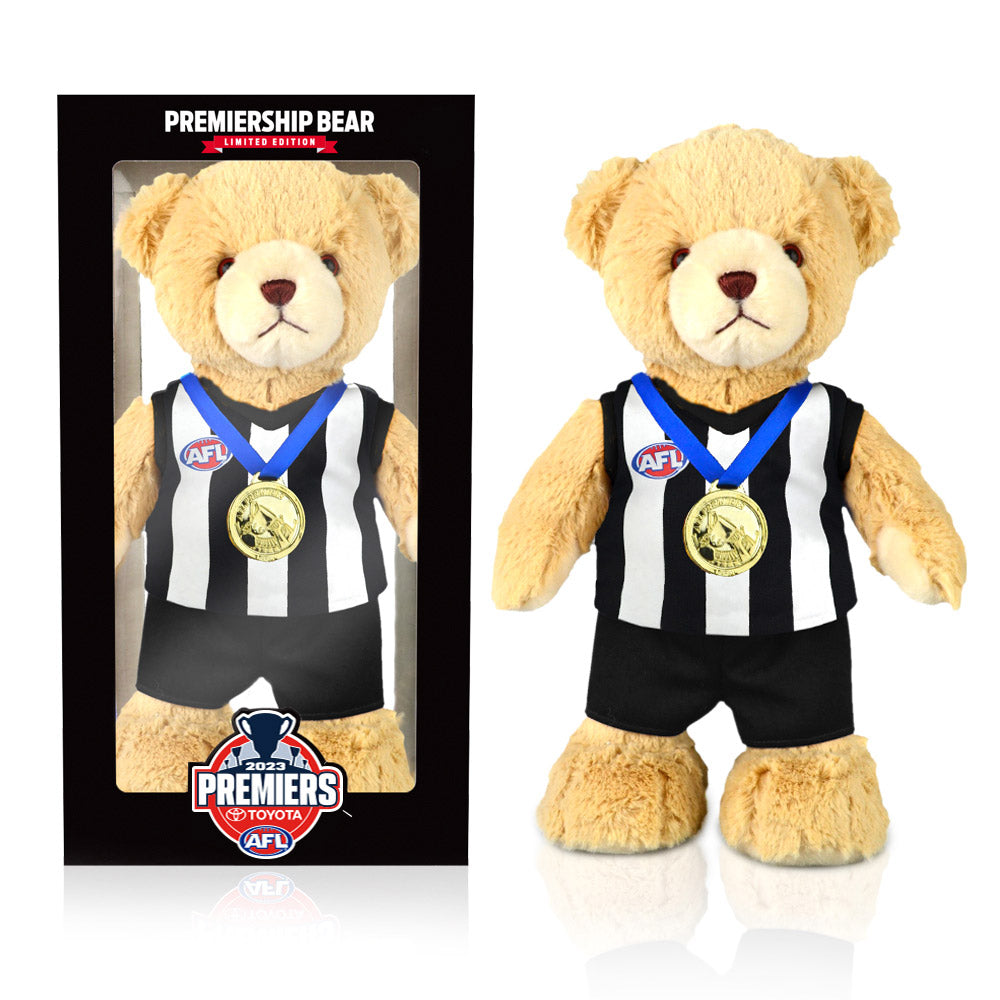 Collingwood 2023 Premiers Limited Edition Bear – The AFL Store