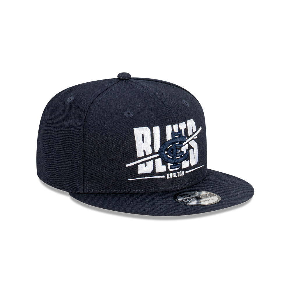 Carlton New Era 9fifty Sliced Cap – The AFL Store