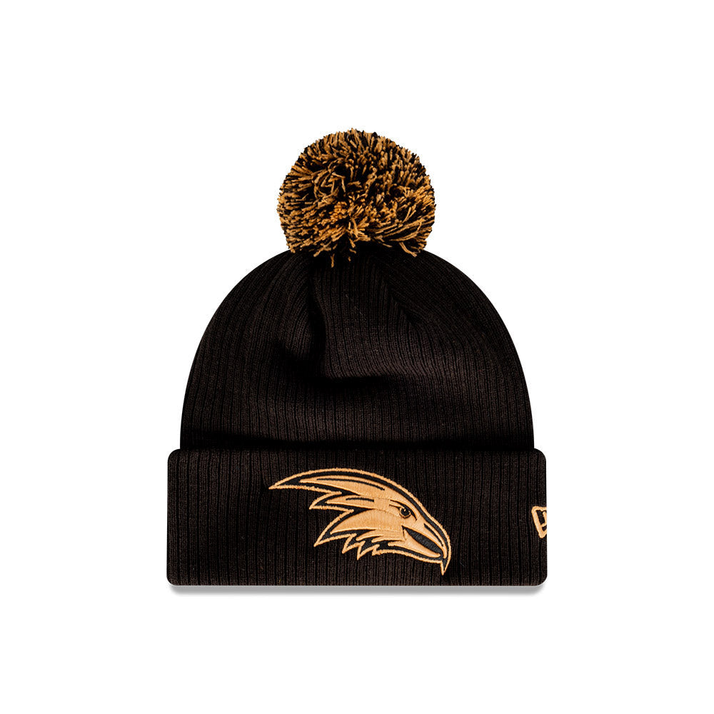 Adelaide Crows New Era Black Wheat Knitted Beanie – The AFL Store