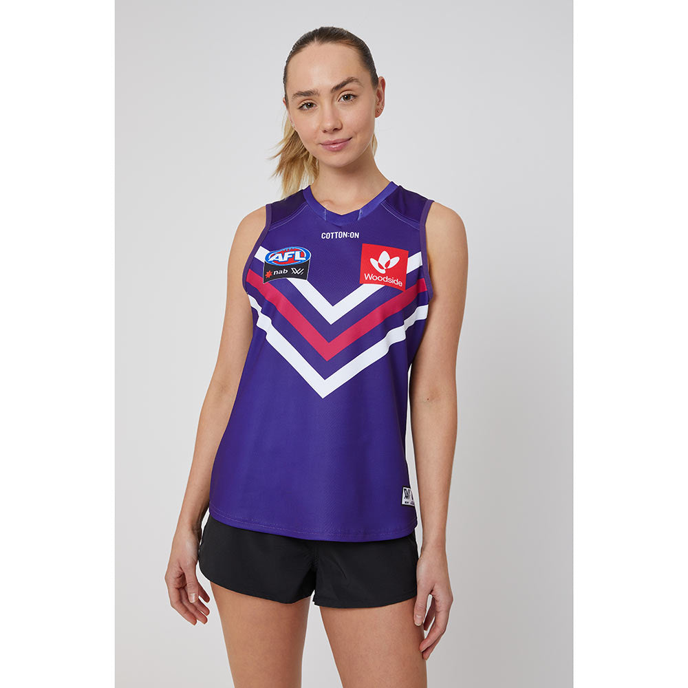 Fremantle Dockers AFLW Season 7 Womens Home Guernsey – The AFL Store