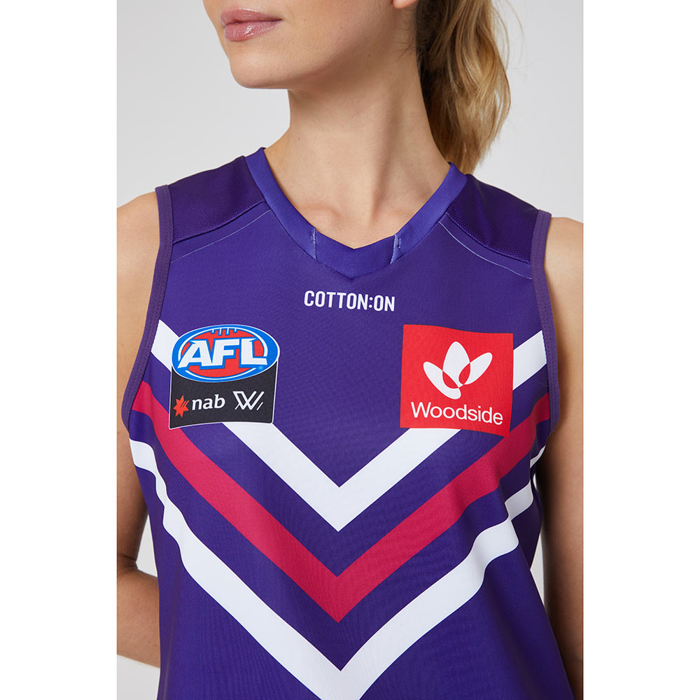 Fremantle Dockers AFLW Season 7 Womens Home Guernsey – The AFL Store