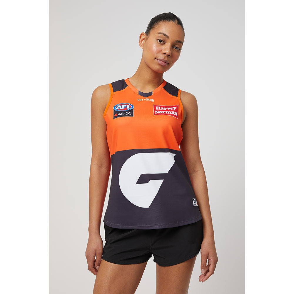 GWS Giants AFLW Season 7 Womens Home Guernsey – The AFL Store