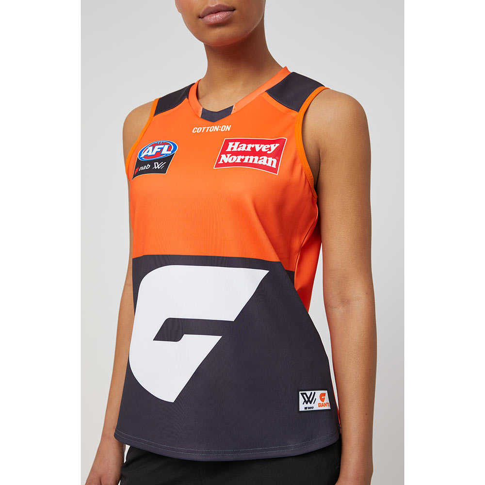 Gws Giants AFLW Season 7 Womens Home Guernsey – The AFL Store