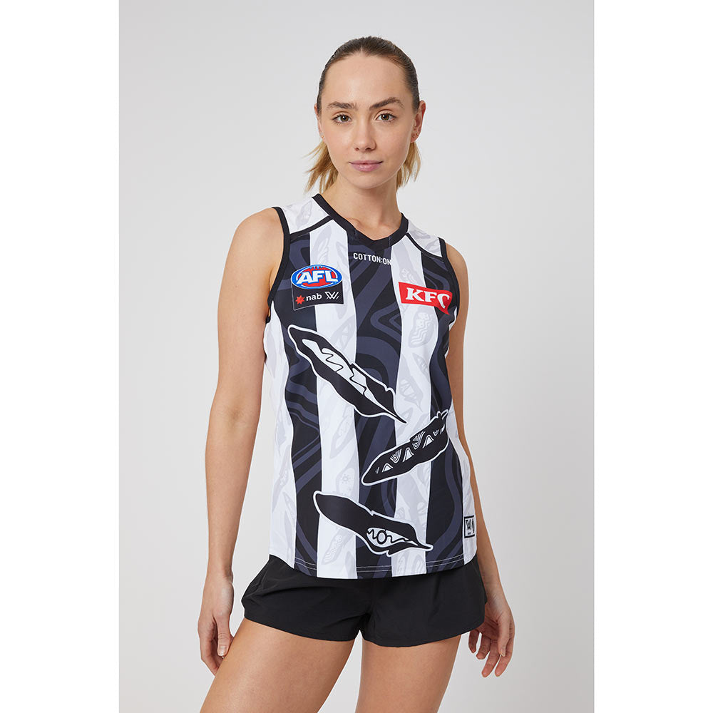 Collingwood AFLW Season 7 Womens Indigenous Guernsey – The AFL Store