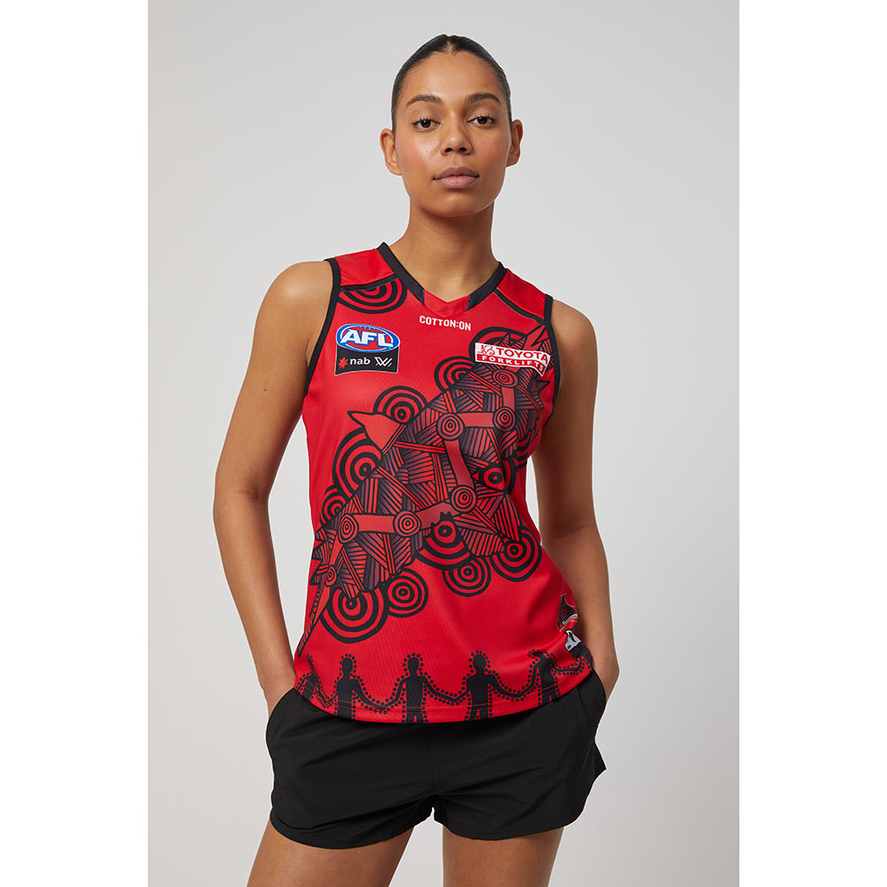 Essendon AFLW Season 7 Womens Indigenous Guernsey – The AFL Store