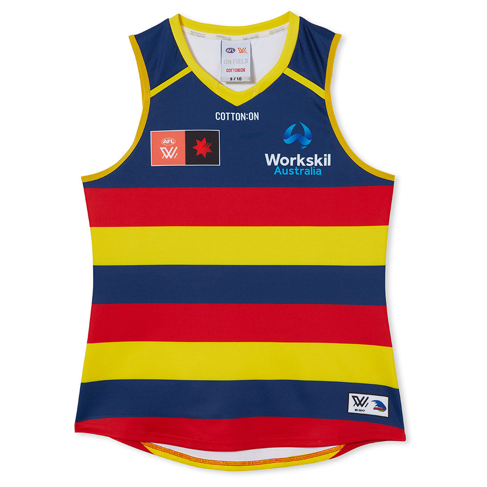 Adelaide Crows Season 8 AFLW Authentic Home Guernsey – The AFL Store