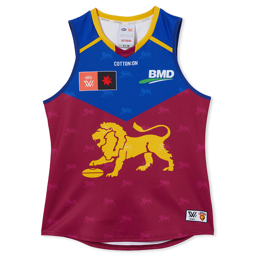 Brisbane Lions Season 8 AFLW Authentic Home Guernsey – The AFL Store