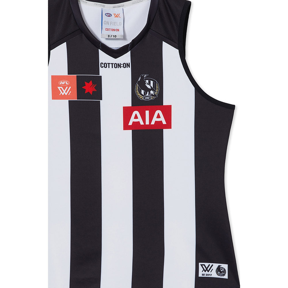Collingwood Season 8 AFLW Authentic Home Guernsey – The AFL Store