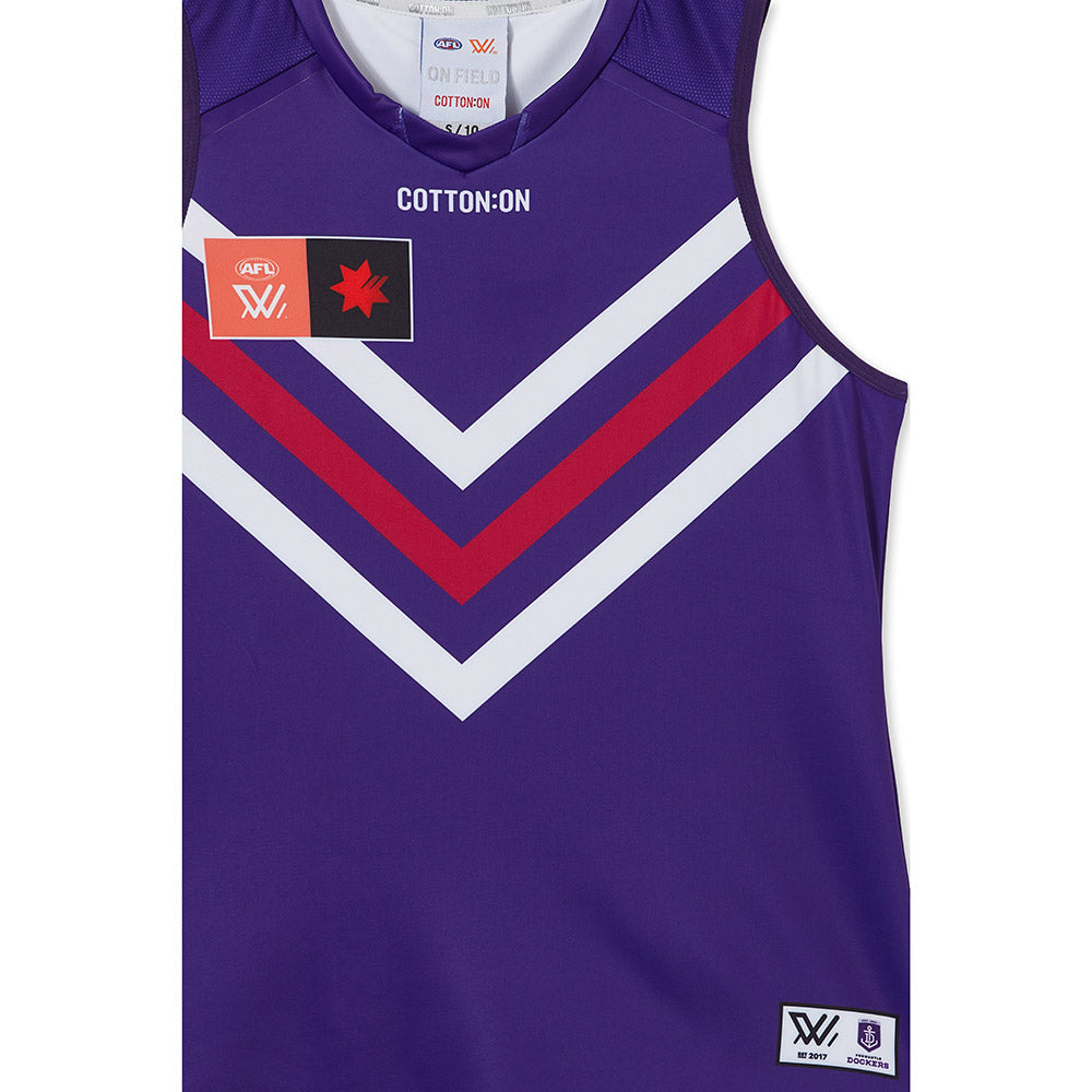 Fremantle Dockers Season 8 AFLW Authentic Home Guernsey – The AFL Store