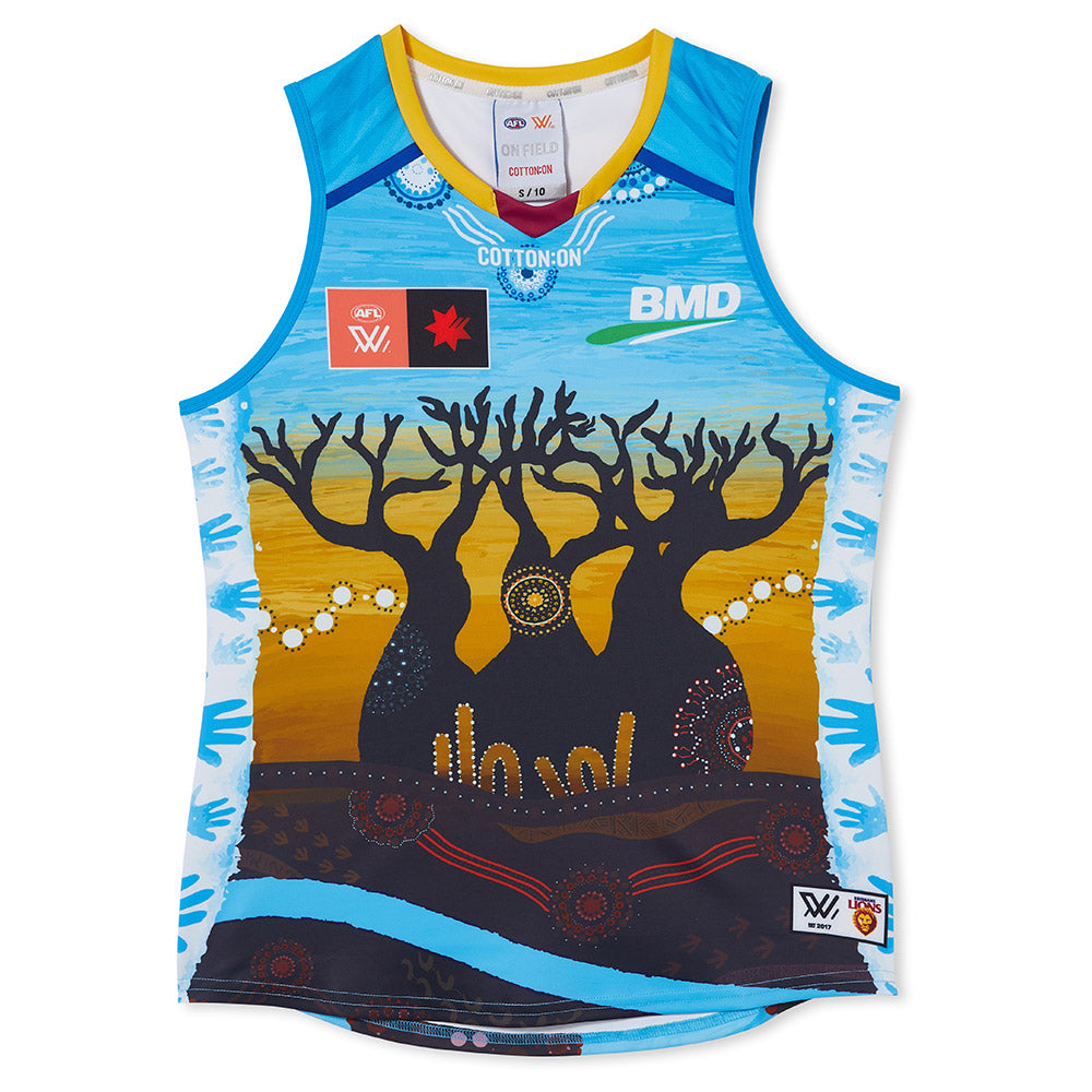 Brisbane Lions Season 8 AFLW Authentic Indigenous Guernsey – The AFL Store