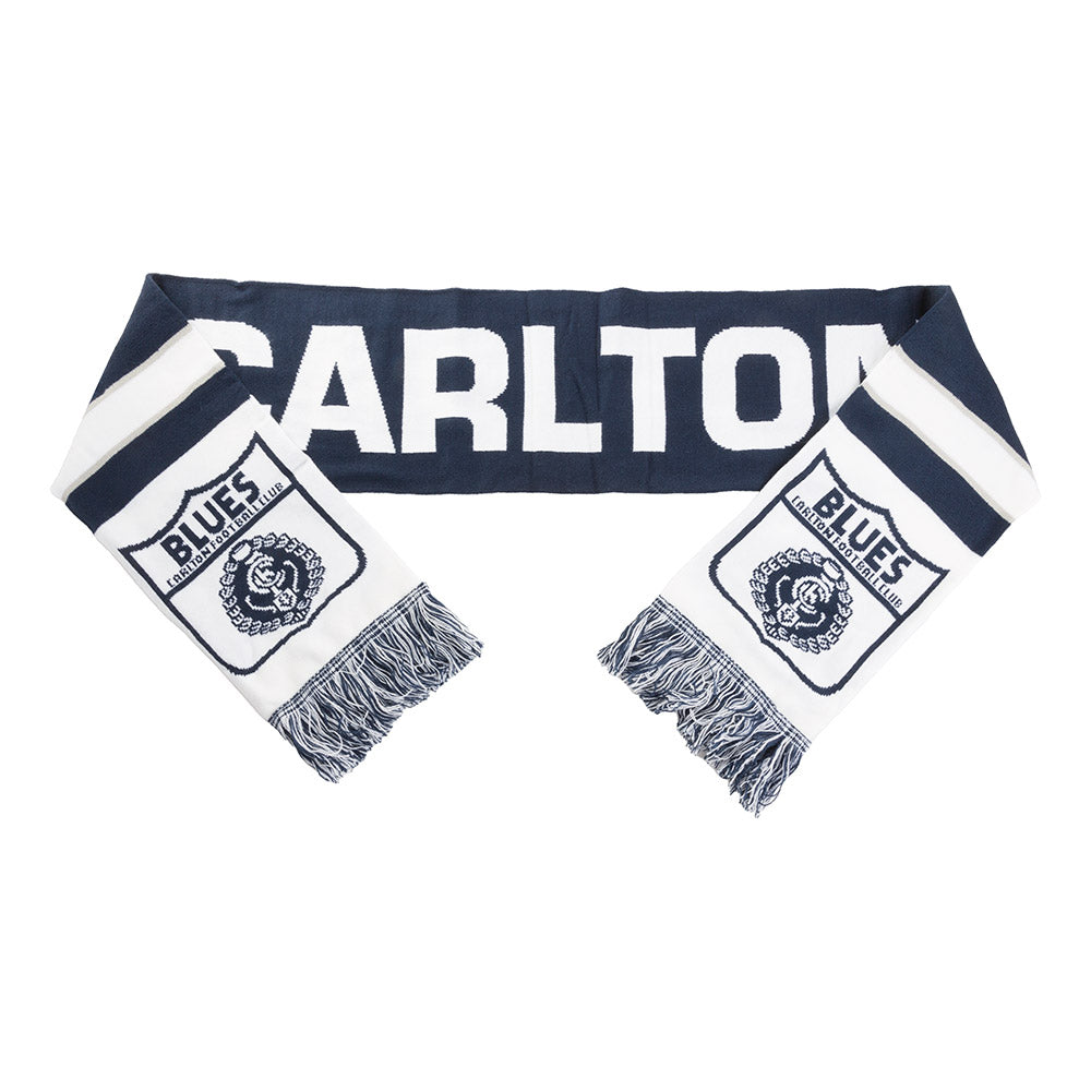 Carlton Retro Scarf – The AFL Store