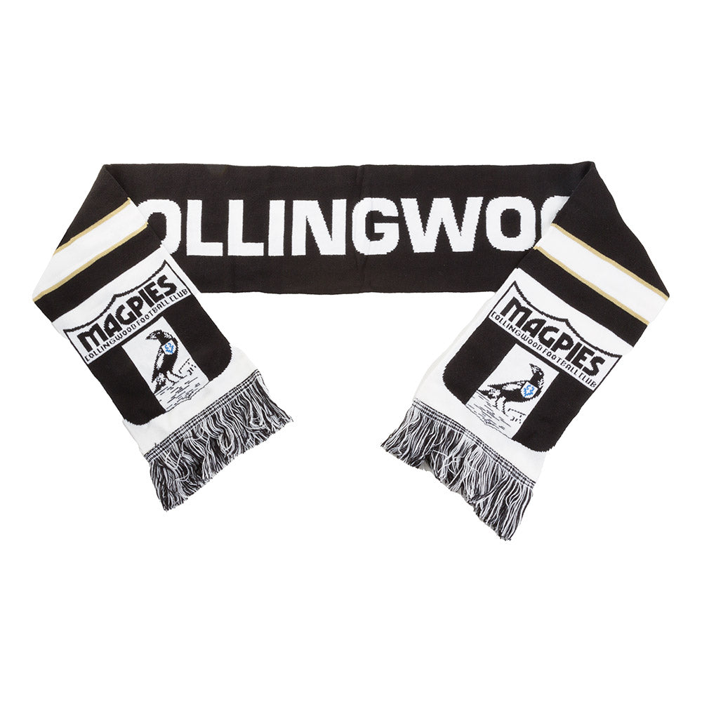 Collingwood Retro Scarf – The AFL Store