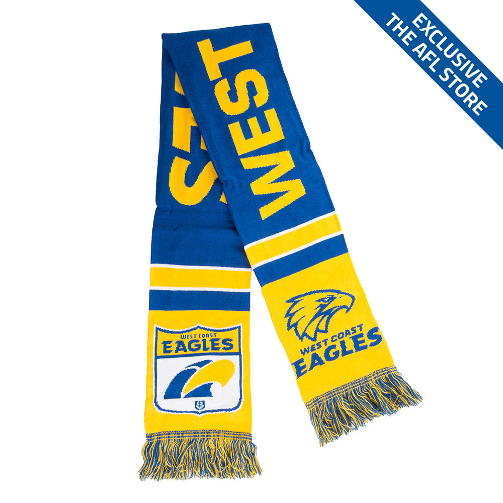 West Coast Eagles Retro Scarf – The AFL Store