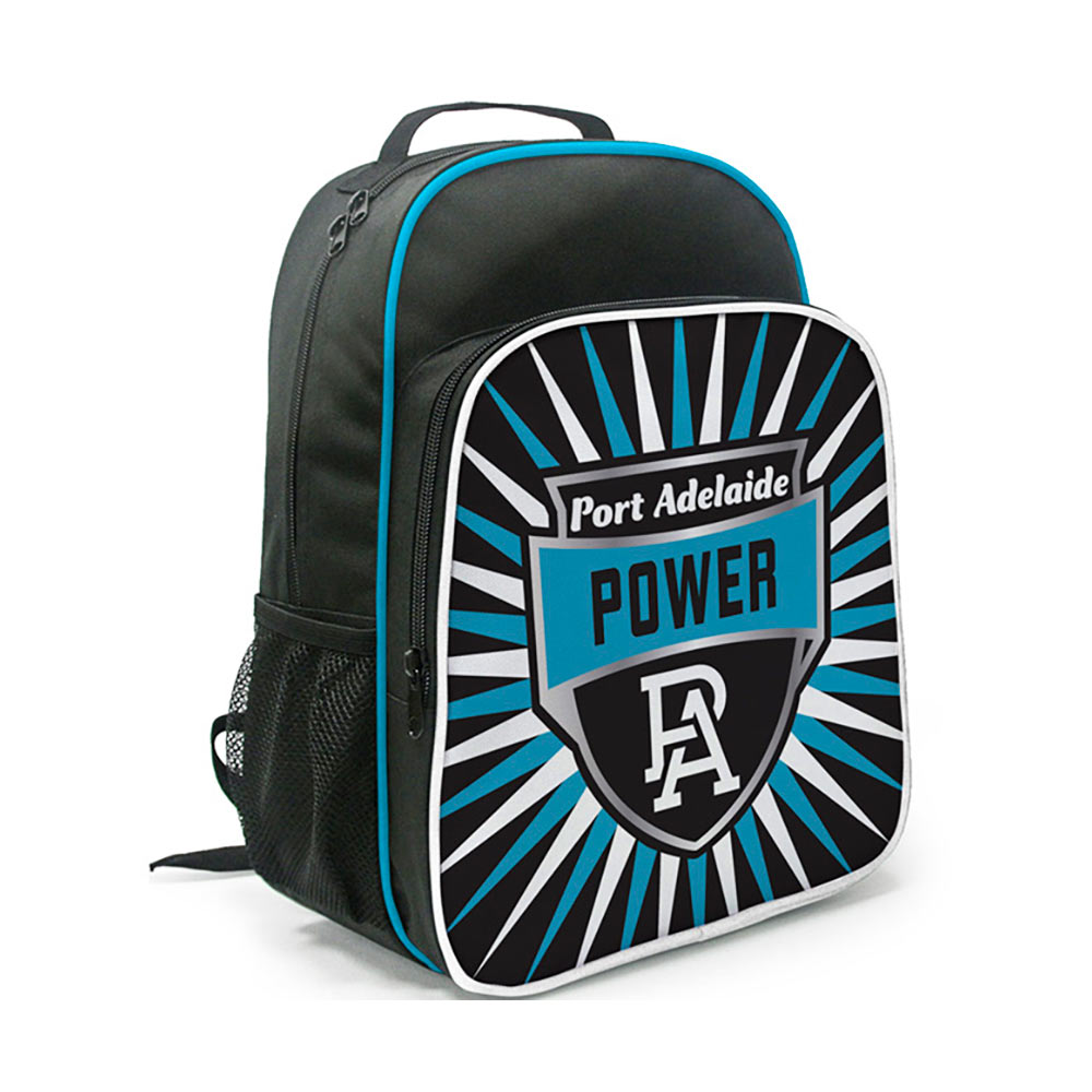 Port Adelaide Shield Junior Backpack – The AFL Store