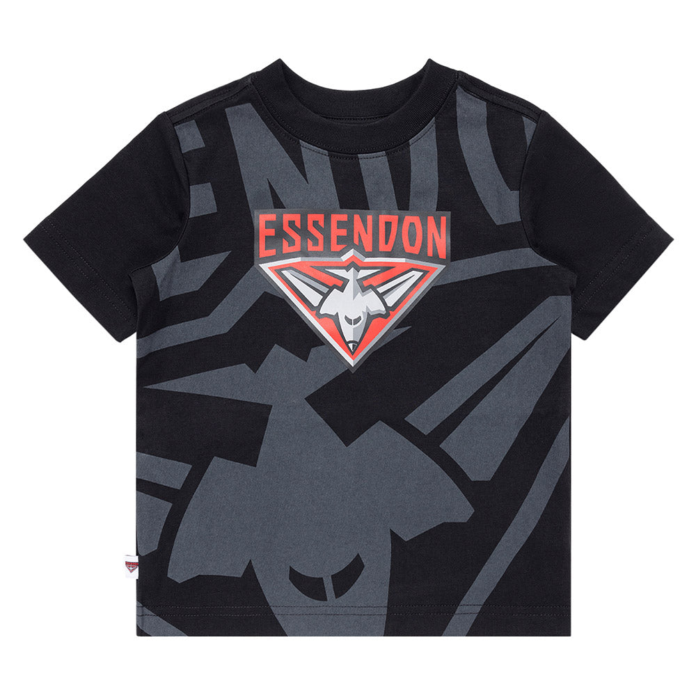 Essendon Bombers Youth Oversize Crop Logo Tee – The AFL Store