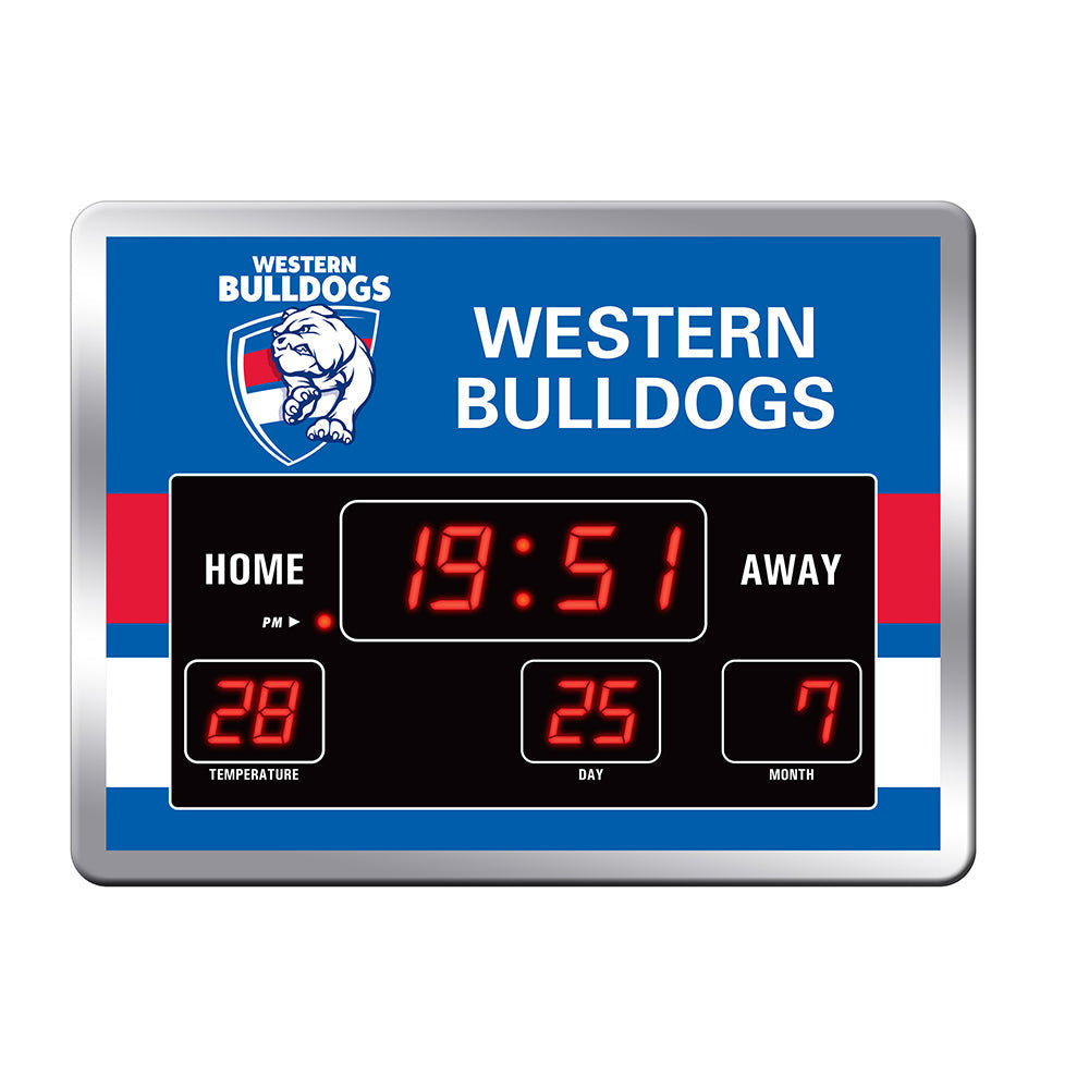 Western Bulldogs Scoreboard Clock – The AFL Store