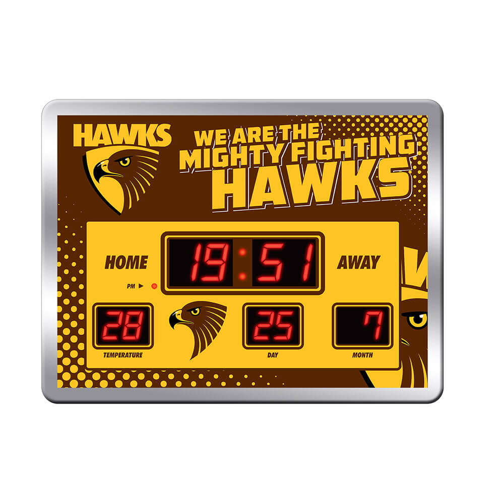 Hawthorn Led Scoreboard Clock – The AFL Store