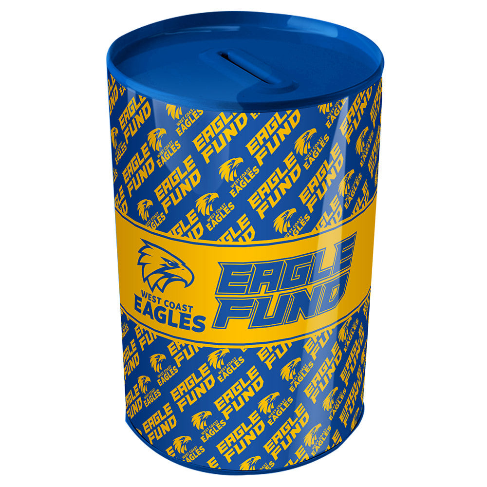 West Coast Eagles Tin Money Box – The AFL Store