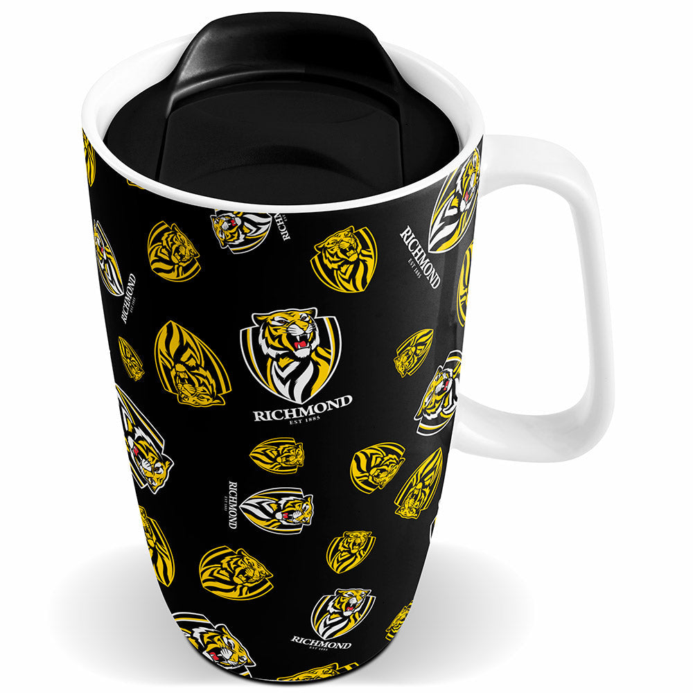 Richmond Logo Ceramic Mug With Lid – The AFL Store