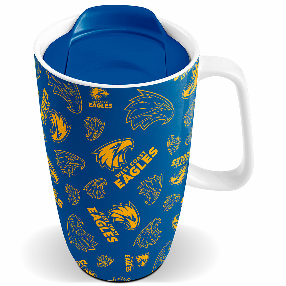 West Coast Eagles Logo Ceramic Mug With Lid – The AFL Store