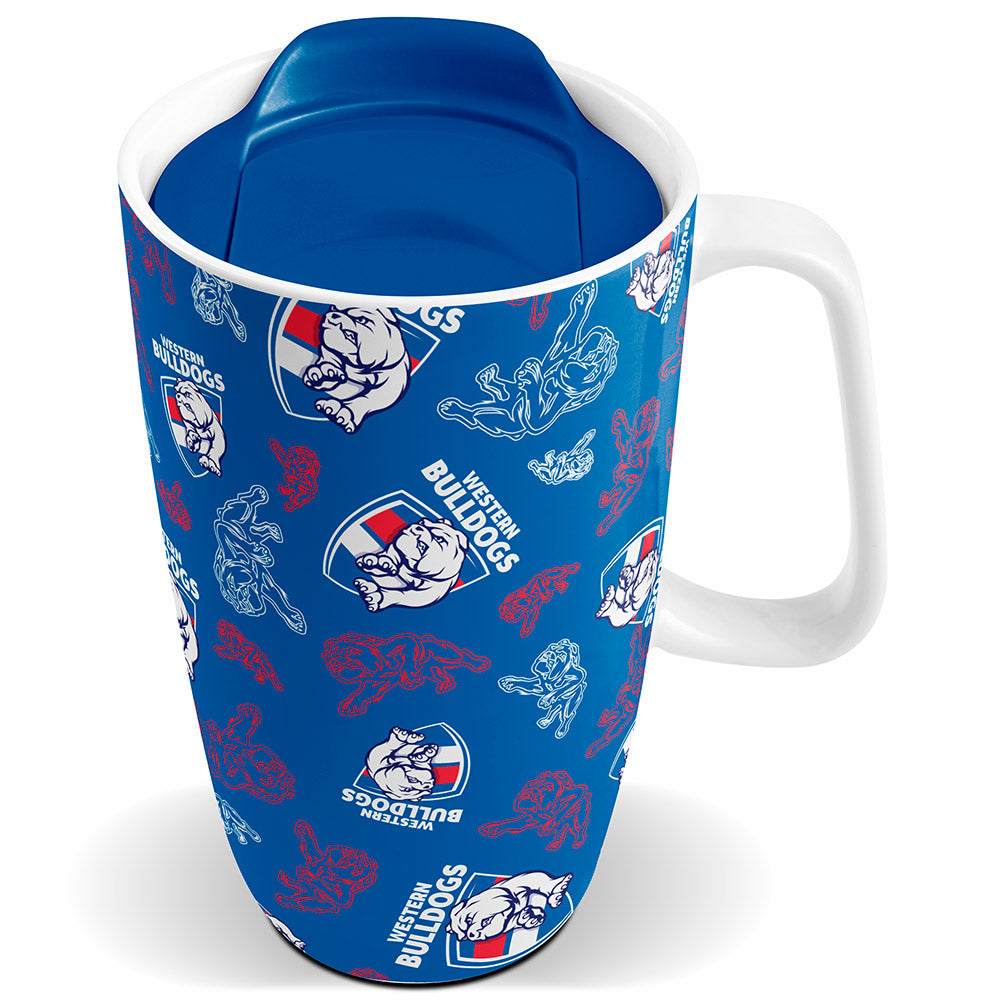 Western Bulldogs Logo Ceramic Mug With Lid – The AFL Store